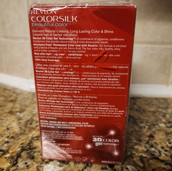 Revlon | Hair | Revlon Colorsilk Hair Color 46 Medium Golden Chestnut ...